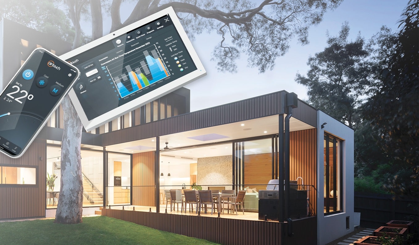 Air Touch 5 Smart Home Air Conditioning System - Deep Blue